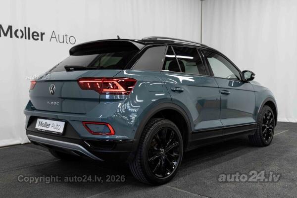 Zils Volkswagen T-Roc 2023 Tallina, ar dzinēja tilpumu 1.50 L un nobraukumu 40 tūkst. km par 26900 €, foto 5 vietnē AUTOMOTO.COM.LV