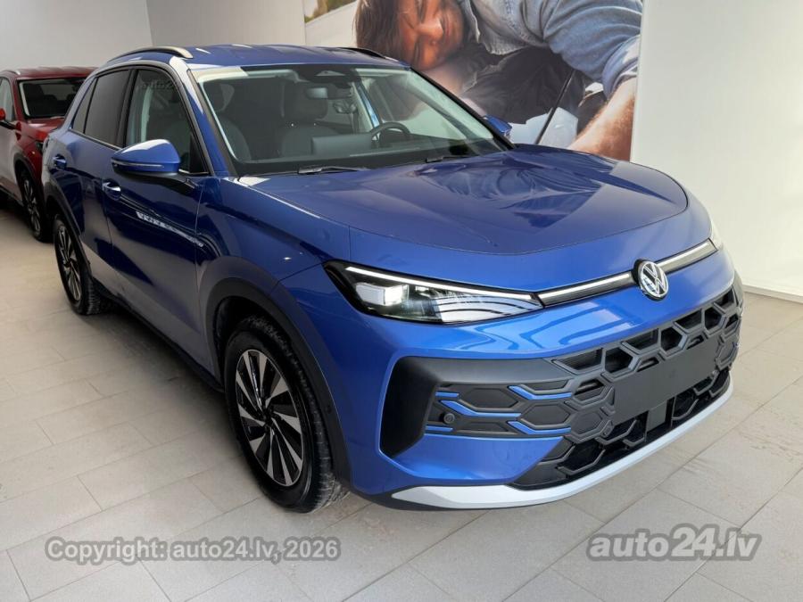 Zils Volkswagen T-Roc 2026 Viljandi, ar dzinēja tilpumu 1.50 L un nobraukumu 1 tūkst. km par 36211 €, foto 1 vietnē AUTOMOTO.COM.LV