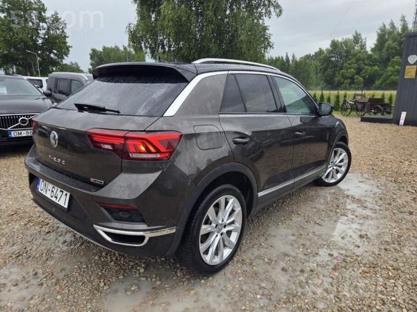 Brown Volkswagen T-Roc 2018 in Jelgava, with an engine capacity of 2.00 L and mileage of 0 thousand km for 14900 €, photo 7 on AUTOMOTO.COM.LV