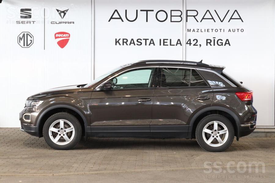 Brūns Volkswagen T-Roc 2020 Rīga, ar dzinēja tilpumu 2.00 L un nobraukumu 65 tūkst. km par 19490 €, foto 5 vietnē AUTOMOTO.COM.LV