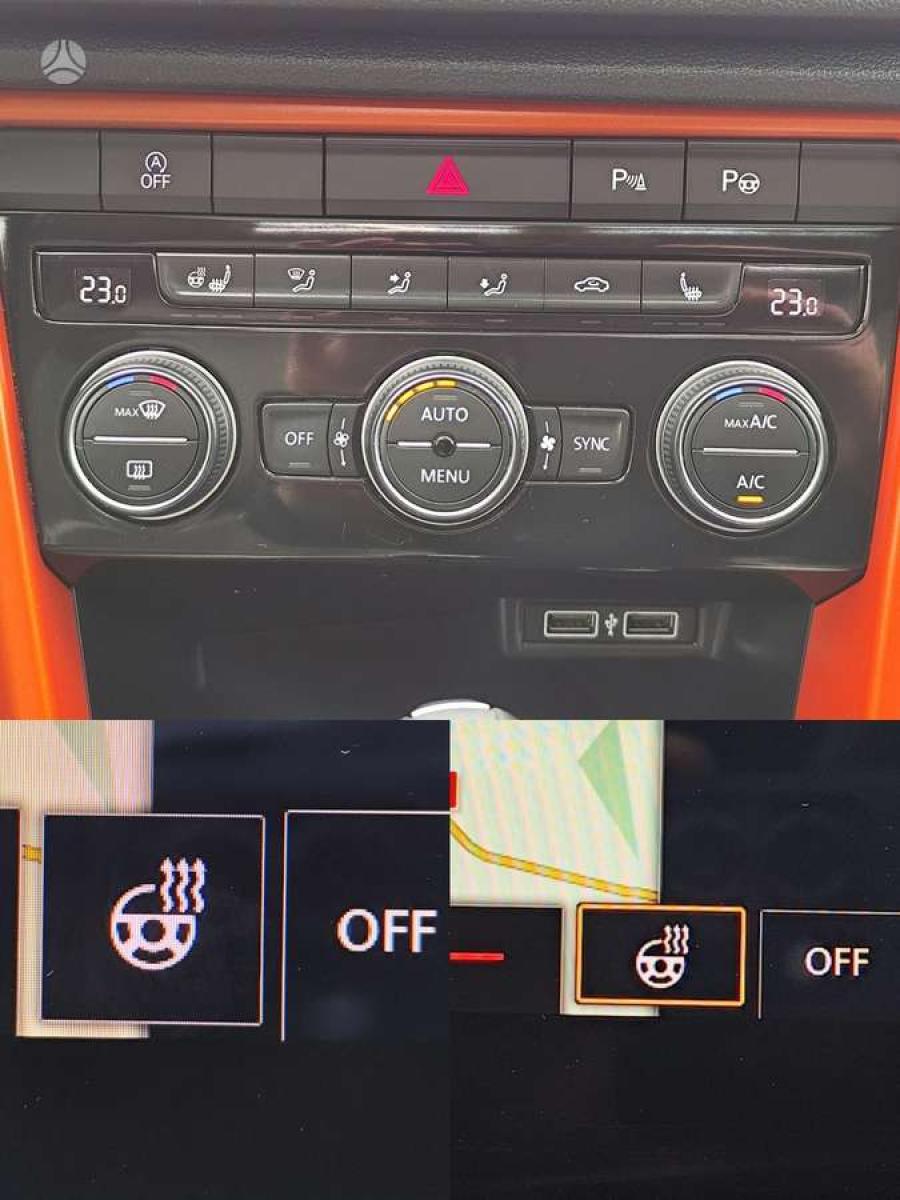 Volkswagen T-Roc 2018 in Siauliai, with an engine capacity of 1.97 L and mileage of 186 thousand km for 16700 €, photo 36 on AUTOMOTO.COM.LV