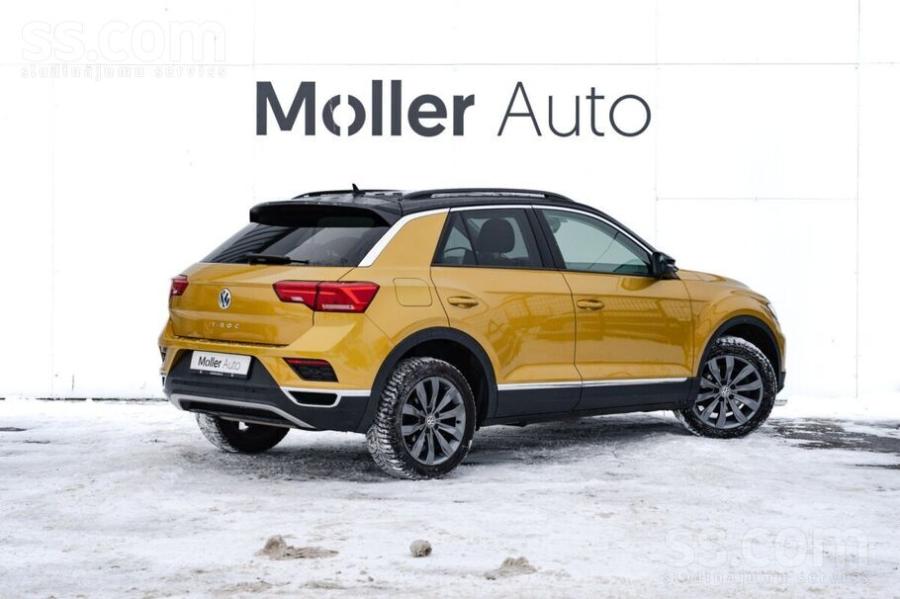 Volkswagen T-Roc 2019 in Riga, with an engine capacity of 2.00 L and mileage of 56 thousand km for 18700 €, photo 4 on AUTOMOTO.COM.LV