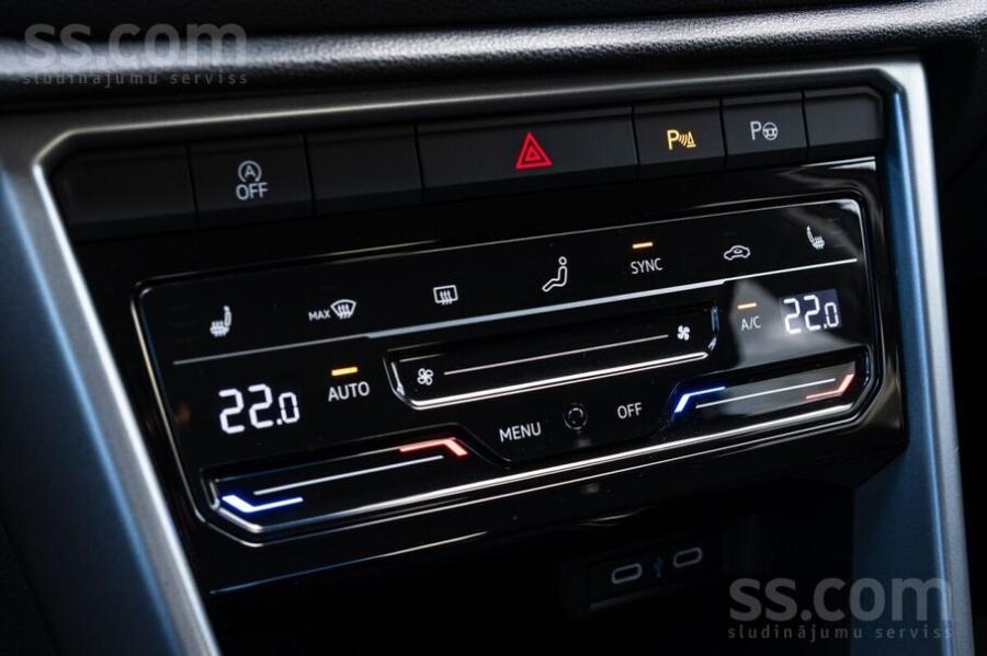 Volkswagen T-Roc 2022 in Riga, with an engine capacity of 1.50 L and mileage of 21 thousand km for 18950 €, photo 14 on AUTOMOTO.COM.LV