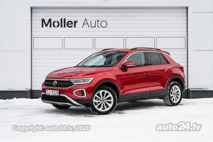 Volkswagen T-Roc 2025 Rīga, ar dzinēja tilpumu 1.50 L un nobraukumu 13 tūkst. km par 25550 €, foto 1 vietnē AUTOMOTO.COM.LV