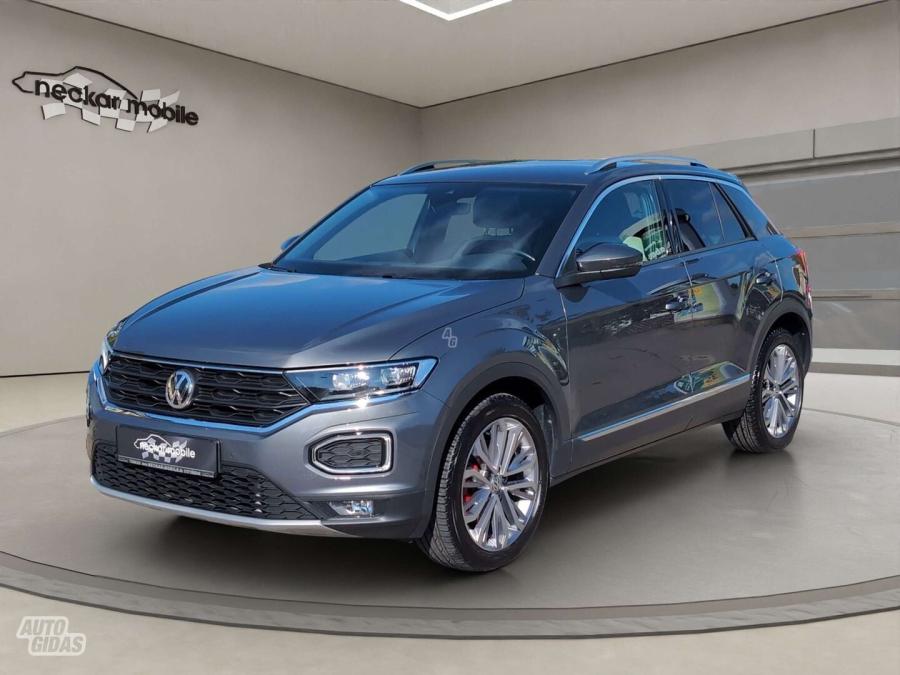 Pelēks Volkswagen T-Roc 2017 Kauņa, ar dzinēja tilpumu 2.00 L un nobraukumu 92 tūkst. km par 22390 €, foto 2 vietnē AUTOMOTO.COM.LV