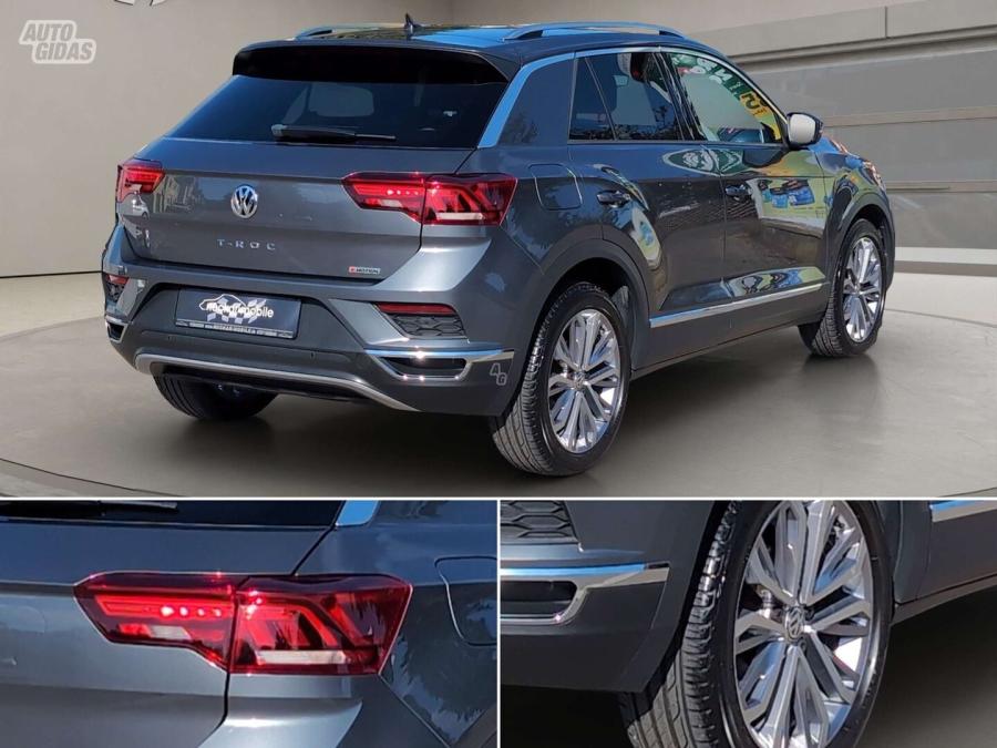 Pelēks Volkswagen T-Roc 2017 Kauņa, ar dzinēja tilpumu 2.00 L un nobraukumu 92 tūkst. km par 22390 €, foto 8 vietnē AUTOMOTO.COM.LV