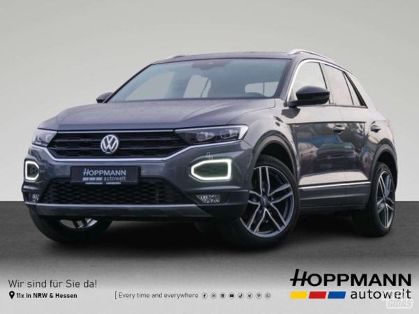 Pelēks Volkswagen T-Roc 2018 Kauņa, ar dzinēja tilpumu 1.50 L un nobraukumu 69 tūkst. km par 21875 €, foto 1 vietnē AUTOMOTO.COM.LV