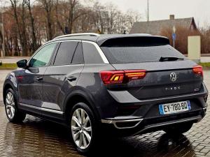 Grey Volkswagen T-Roc 2018 in Taurage, with an engine capacity of 1.97 L and mileage of 126 thousand km for 16500 €, photo 5 on AUTOMOTO.COM.LV