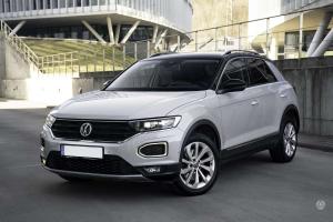 Grey Volkswagen T-Roc 2019 in Vilnius, with an engine capacity of 1.97 L and mileage of 158 thousand km for 18500 €, photo 8 on AUTOMOTO.COM.LV