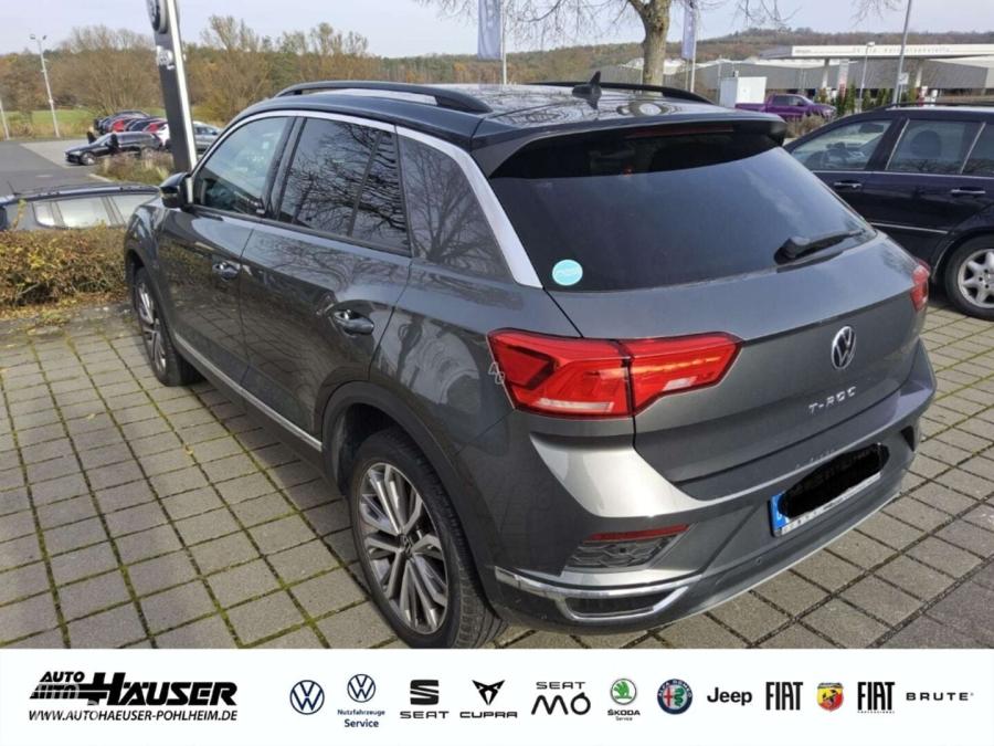 Pelēks Volkswagen T-Roc 2020 Kauņa, ar dzinēja tilpumu 1.50 L un nobraukumu 46 tūkst. km par 23415 €, foto 5 vietnē AUTOMOTO.COM.LV