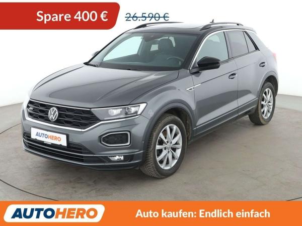 Pelēks Volkswagen T-Roc 2020 Kauņa, ar dzinēja tilpumu 1.50 L un nobraukumu 56 tūkst. km par 28776 €, foto 1 vietnē AUTOMOTO.COM.LV