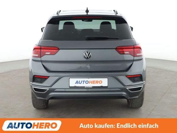 Pelēks Volkswagen T-Roc 2020 Kauņa, ar dzinēja tilpumu 1.50 L un nobraukumu 56 tūkst. km par 28776 €, foto 5 vietnē AUTOMOTO.COM.LV