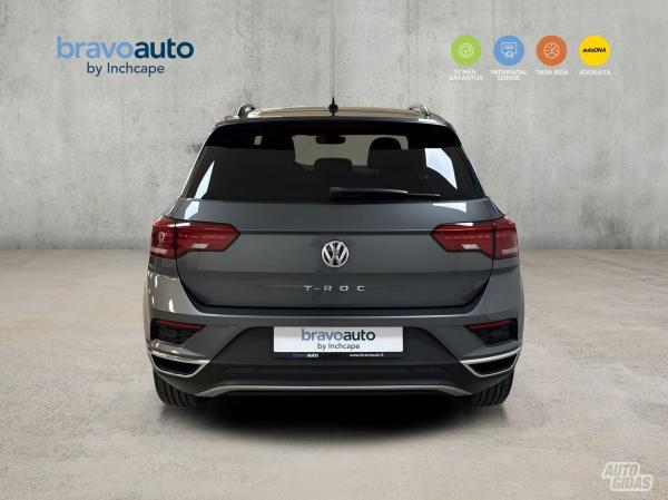 Grey Volkswagen T-Roc 2020 in Vilnius, with an engine capacity of 1.50 L and mileage of 78 thousand km for 18500 €, photo 4 on AUTOMOTO.COM.LV