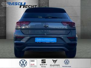 Grey Volkswagen T-Roc 2021 in Kaunas, with an engine capacity of 1.50 L and mileage of 36 thousand km for 25263 €, photo 6 on AUTOMOTO.COM.LV