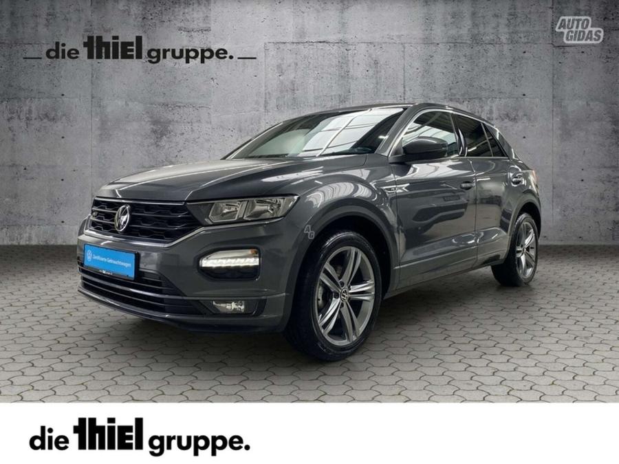 Grey Volkswagen T-Roc 2021 in Kaunas, with an engine capacity of 1.50 L and mileage of 38 thousand km for 24450 €, photo 1 on AUTOMOTO.COM.LV