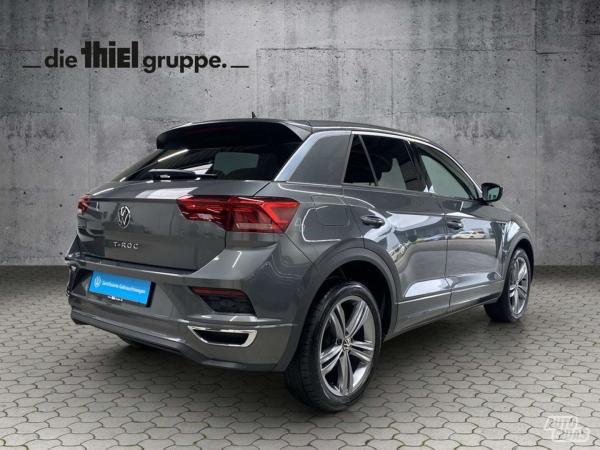 Grey Volkswagen T-Roc 2021 in Kaunas, with an engine capacity of 1.50 L and mileage of 38 thousand km for 24450 €, photo 4 on AUTOMOTO.COM.LV