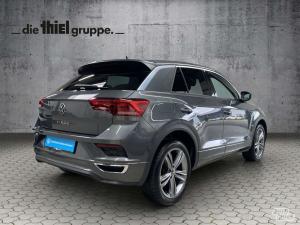 Grey Volkswagen T-Roc 2021 in Kaunas, with an engine capacity of 1.50 L and mileage of 38 thousand km for 24450 €, photo 4 on AUTOMOTO.COM.LV