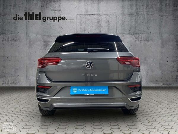 Grey Volkswagen T-Roc 2021 in Kaunas, with an engine capacity of 1.50 L and mileage of 38 thousand km for 24450 €, photo 5 on AUTOMOTO.COM.LV
