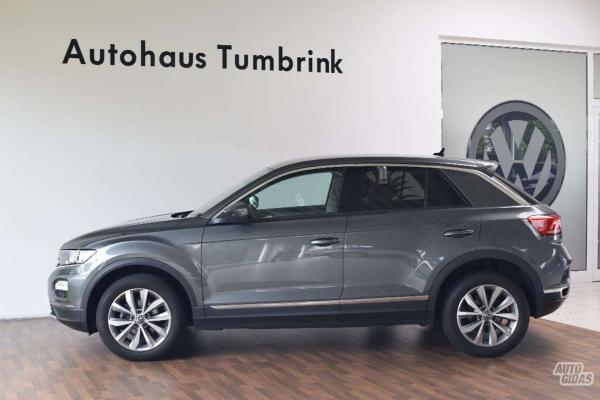 Pelēks Volkswagen T-Roc 2021 Kauņa, ar dzinēja tilpumu 1.00 L un nobraukumu 40 tūkst. km par 23772 €, foto 5 vietnē AUTOMOTO.COM.LV