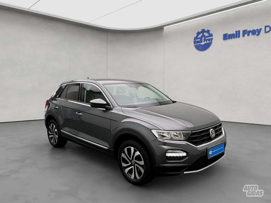 Pelēks Volkswagen T-Roc 2021 Kauņa, ar dzinēja tilpumu 1.50 L un nobraukumu 37 tūkst. km par 25480 €, foto 8 vietnē AUTOMOTO.COM.LV