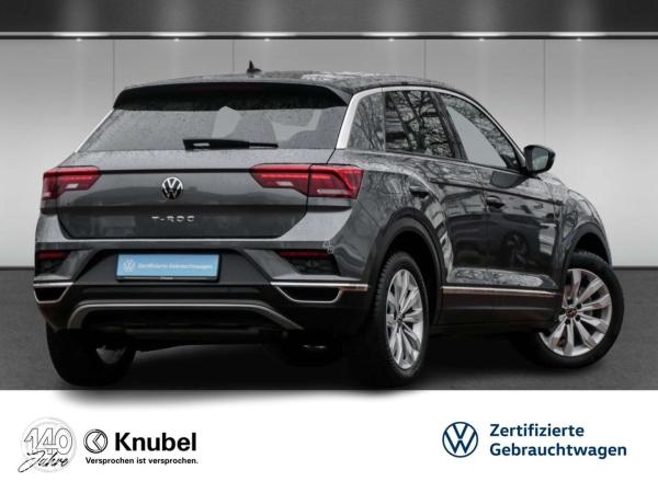 Grey Volkswagen T-Roc 2021 in Kaunas, with an engine capacity of 1.50 L and mileage of 32 thousand km for 27426 €, photo 2 on AUTOMOTO.COM.LV