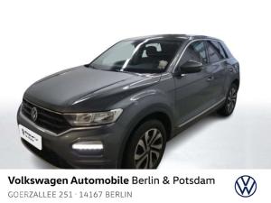 Grey Volkswagen T-Roc 2021 in Kaunas, with an engine capacity of 1.50 L and mileage of 56 thousand km for 23997 €, photo  on AUTOMOTO.COM.LV