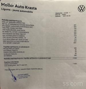 Pelēks Volkswagen T-Roc 2021 Rīga, ar dzinēja tilpumu 1.50 L un nobraukumu 61 tūkst. km par 21000 €, foto 10 vietnē AUTOMOTO.COM.LV