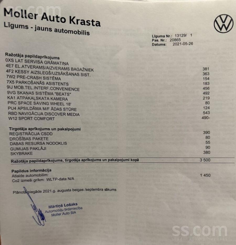 Pelēks Volkswagen T-Roc 2021 Rīga, ar dzinēja tilpumu 1.50 L un nobraukumu 61 tūkst. km par 21000 €, foto 10 vietnē AUTOMOTO.COM.LV