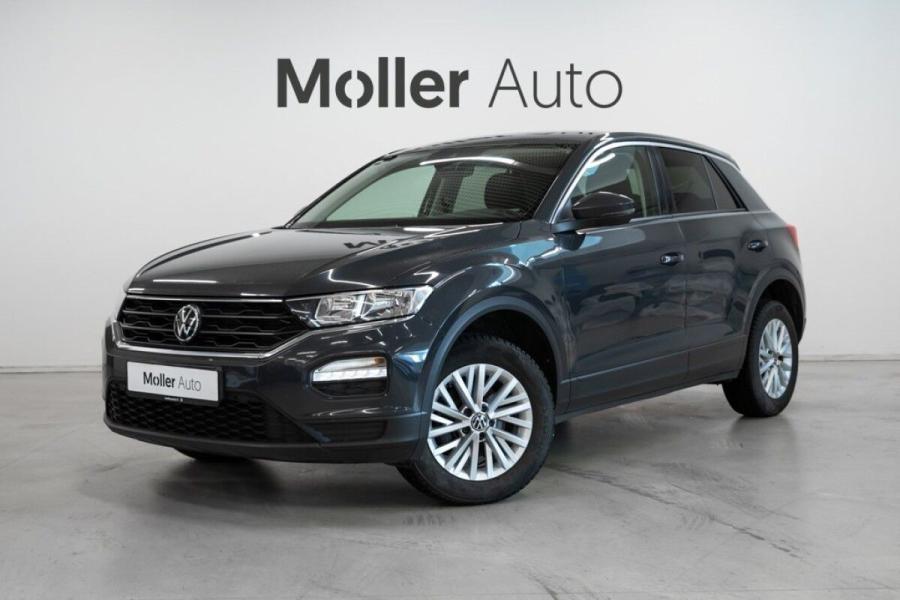 Pelēks Volkswagen T-Roc 2021 Viļņa, ar dzinēja tilpumu 1.50 L un nobraukumu 86 tūkst. km par 17500 €, foto 1 vietnē AUTOMOTO.COM.LV