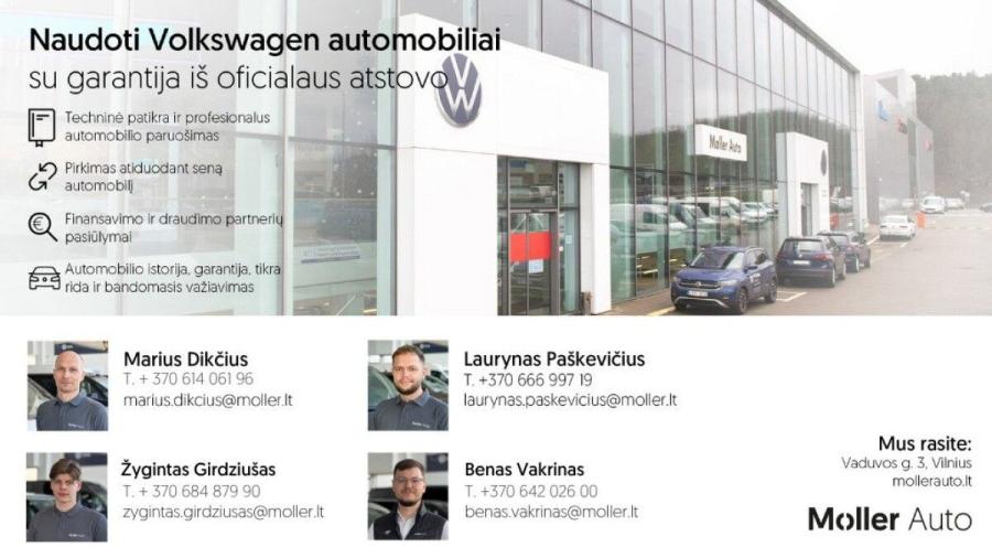 Pelēks Volkswagen T-Roc 2021 Viļņa, ar dzinēja tilpumu 1.50 L un nobraukumu 86 tūkst. km par 17500 €, foto 19 vietnē AUTOMOTO.COM.LV
