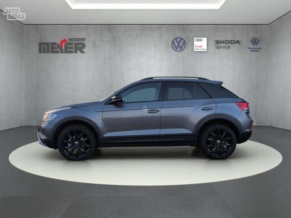 Grey Volkswagen T-Roc 2022 in Kaunas, with an engine capacity of 1.50 L and mileage of 20 thousand km for 28600 €, photo 3 on AUTOMOTO.COM.LV