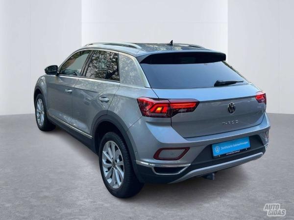 Grey Volkswagen T-Roc 2022 in Kaunas, with an engine capacity of 1.50 L and mileage of 39 thousand km for 29543 €, photo 3 on AUTOMOTO.COM.LV