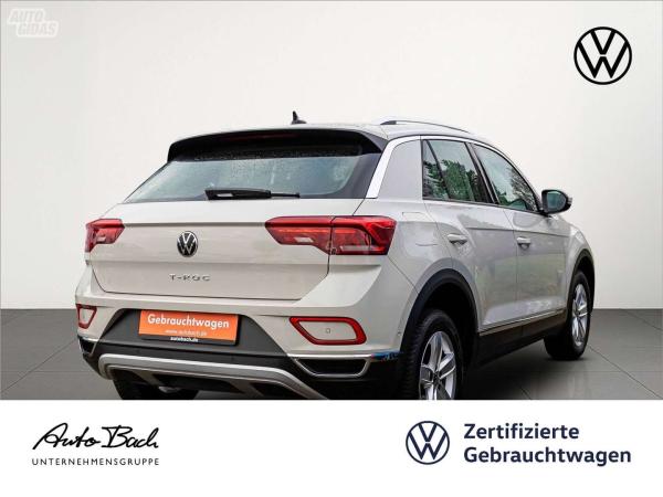 Grey Volkswagen T-Roc 2022 in Kaunas, with an engine capacity of 1.50 L and mileage of 63 thousand km for 25867 €, photo 3 on AUTOMOTO.COM.LV