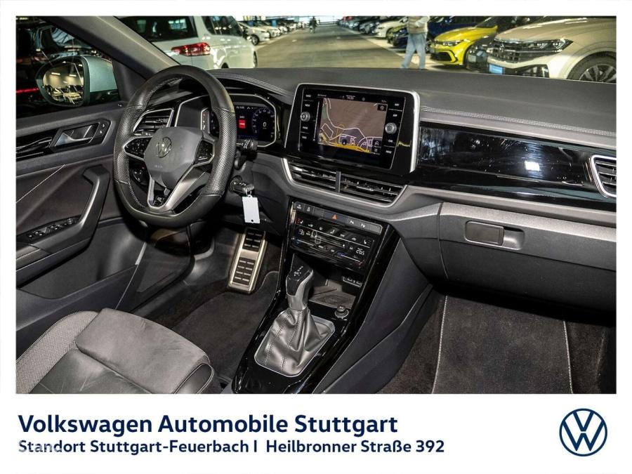 Grey Volkswagen T-Roc 2022 in Kaunas, with an engine capacity of 1.50 L and mileage of 32 thousand km for 28852 €, photo 6 on AUTOMOTO.COM.LV
