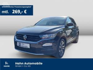 Pelēks Volkswagen T-Roc 2022 Kauņa, ar dzinēja tilpumu 1.00 L un nobraukumu 23 tūkst. km par 22741 €, foto  vietnē AUTOMOTO.COM.LV