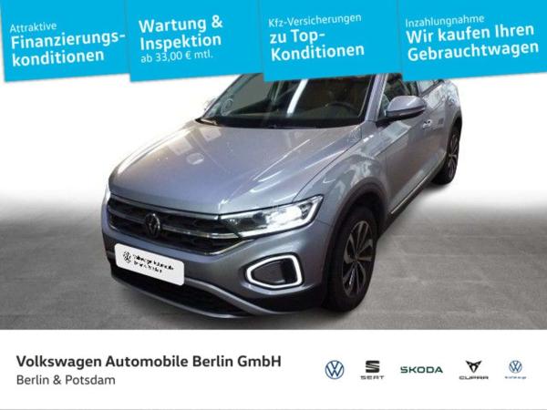 Grey Volkswagen T-Roc 2022 in Kaunas, with an engine capacity of 1.50 L and mileage of 33 thousand km for 27280 €, photo 1 on AUTOMOTO.COM.LV