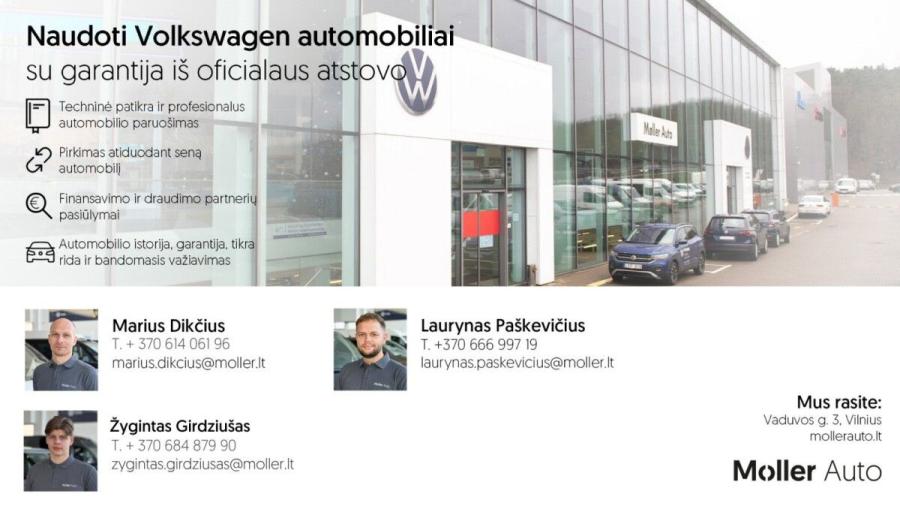 Grey Volkswagen T-Roc 2022 in Vilnius, with an engine capacity of 2.00 L and mileage of 151 thousand km for 20900 €, photo 5 on AUTOMOTO.COM.LV