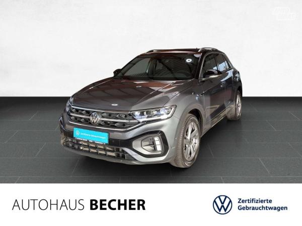 Pelēks Volkswagen T-Roc 2023 Kauņa, ar dzinēja tilpumu 2.00 L un nobraukumu 50 tūkst. km par 32628 €, foto 1 vietnē AUTOMOTO.COM.LV