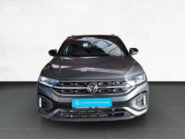 Pelēks Volkswagen T-Roc 2023 Kauņa, ar dzinēja tilpumu 2.00 L un nobraukumu 50 tūkst. km par 32628 €, foto 2 vietnē AUTOMOTO.COM.LV