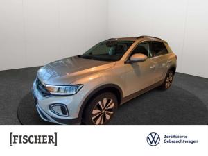 Grey Volkswagen T-Roc 2023 in Kaunas, with an engine capacity of 1.50 L and mileage of 20 thousand km for 29579 €, photo 1 on AUTOMOTO.COM.LV