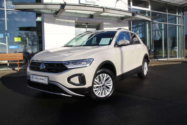 Grey Volkswagen T-Roc 2023 in Kaunas, with an engine capacity of 1.00 L and mileage of 37 thousand km for 22421 €, photo 2 on AUTOMOTO.COM.LV