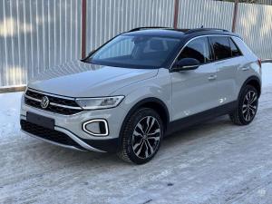 Pelēks Volkswagen T-Roc 2023 Vilkaviškis, ar dzinēja tilpumu 1.50 L un nobraukumu 23 tūkst. km par 21300 €, foto  vietnē AUTOMOTO.COM.LV