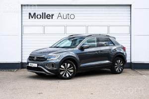 Grey Volkswagen T-Roc 2023 in Riga, with an engine capacity of 1.50 L and mileage of 143 thousand km for 19950 €, photo  on AUTOMOTO.COM.LV