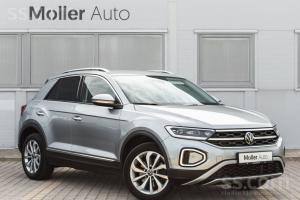 Grey Volkswagen T-Roc 2023 in Ventspils, with an engine capacity of 2.00 L and mileage of 107 thousand km for 26150 €, photo 8 on AUTOMOTO.COM.LV