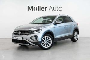Grey Volkswagen T-Roc 2023 in Vilnius, with an engine capacity of 1.50 L and mileage of 129 thousand km for 22500 €, photo  on AUTOMOTO.COM.LV