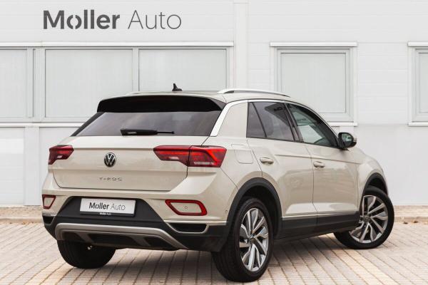 Grey Volkswagen T-Roc 2023 in Ventspils, with an engine capacity of 1.50 L and mileage of 57 thousand km for 27850 €, photo 6 on AUTOMOTO.COM.LV