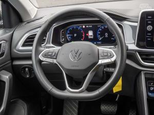 Grey Volkswagen T-Roc 2024 in Kaunas, with an engine capacity of 1.50 L and mileage of 18 thousand km for 30548 €, photo 8 on AUTOMOTO.COM.LV
