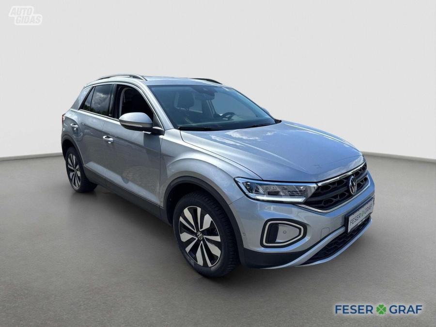 Grey Volkswagen T-Roc 2024 in Kaunas, with an engine capacity of 1.50 L and mileage of 14 thousand km for 27087 €, photo 5 on AUTOMOTO.COM.LV