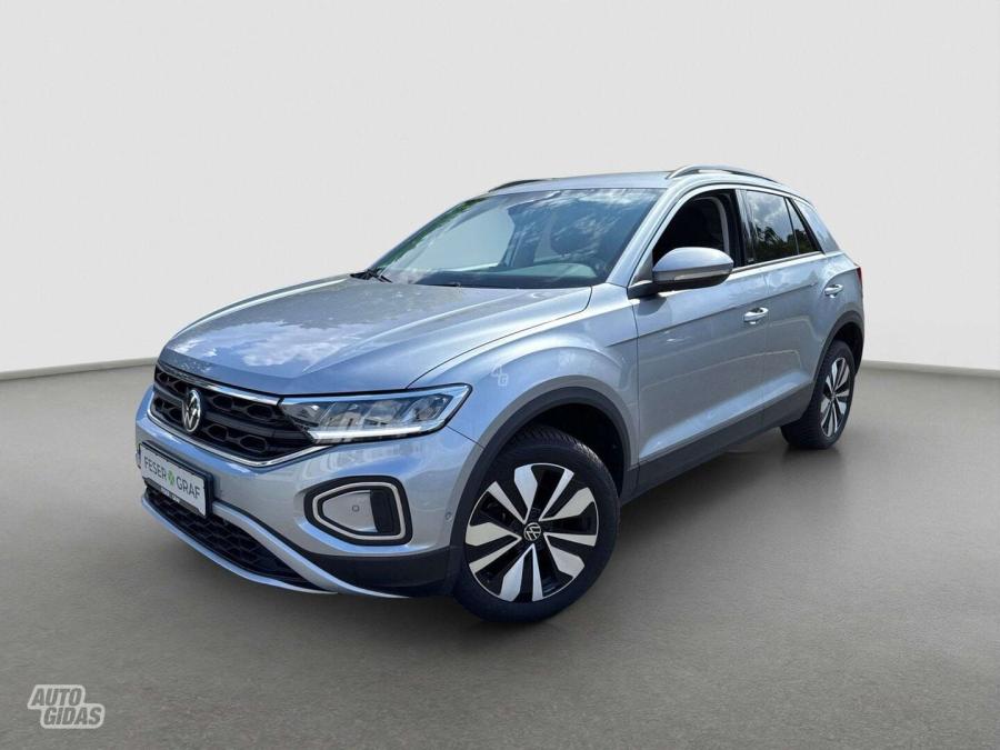 Grey Volkswagen T-Roc 2024 in Kaunas, with an engine capacity of 1.50 L and mileage of 14 thousand km for 27087 €, photo 14 on AUTOMOTO.COM.LV