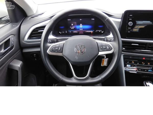 Grey Volkswagen T-Roc 2024 in Kaunas, with an engine capacity of 1.50 L and mileage of 36 thousand km for 26924 €, photo 10 on AUTOMOTO.COM.LV